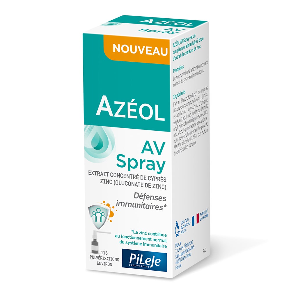 Pileje Azéol Azeol AV Immune Defense Spray 15ml - Easypara