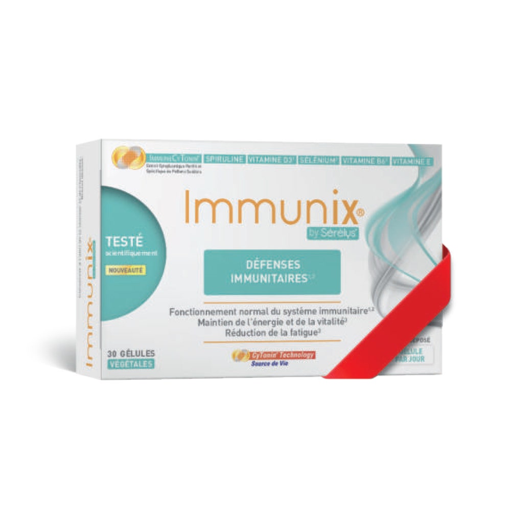 Serelys Pharma Immunix 30 vegetarian capsules - Easypara
