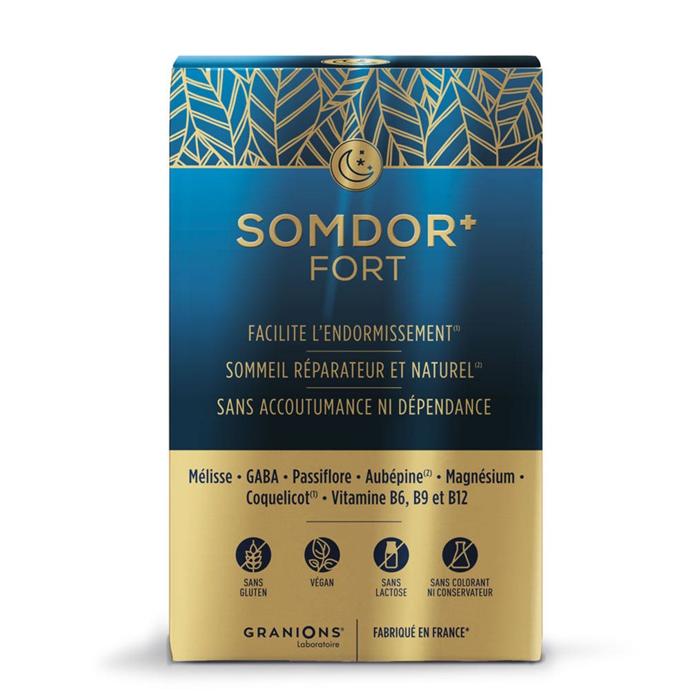 Granions SOMDOR+® Strong Makes it easier to fall asleep 30 tablets ...