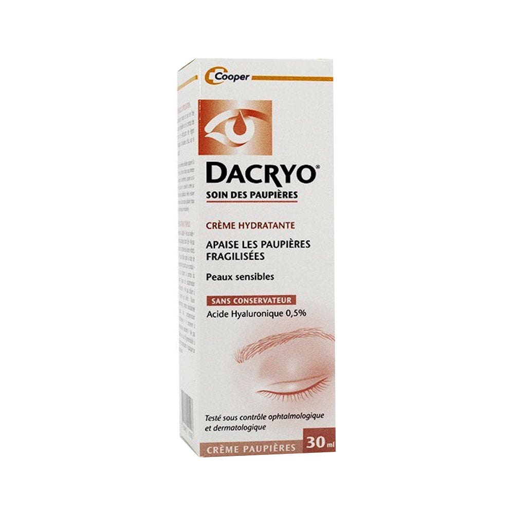 Dacryo Dacryo Eyelid Care Hydrating cream 30ml - Easypara