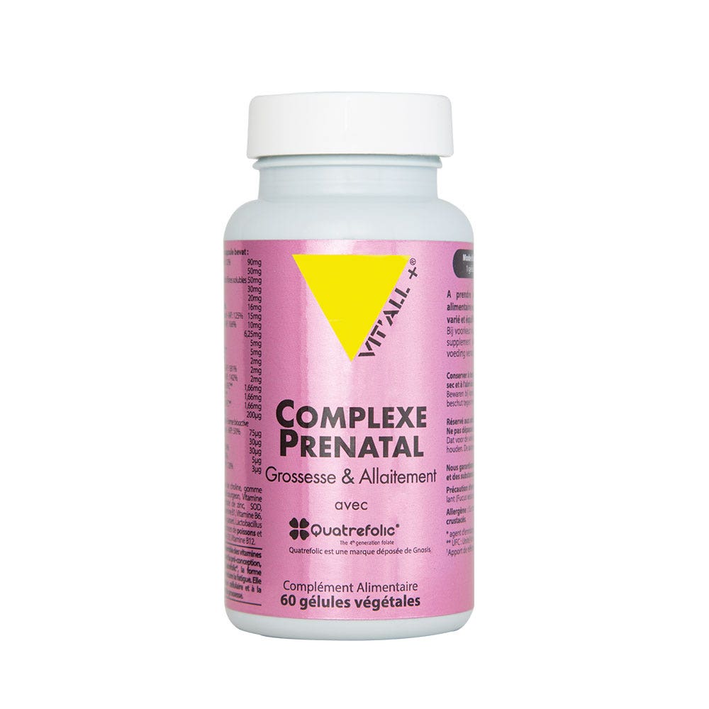 Vit'All+ Prenatal Complex Pregnancy and milk feeding 60 capsules - Easypara