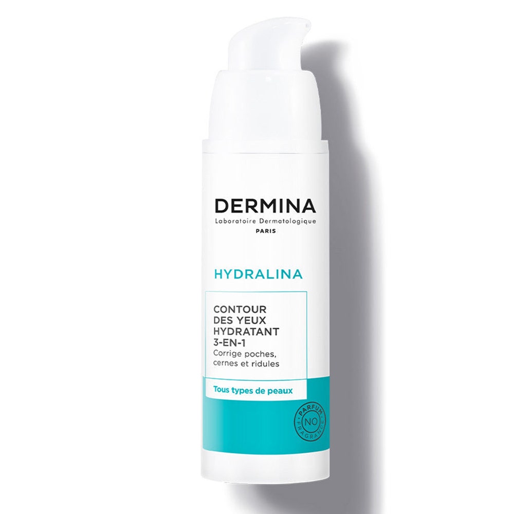 Dermina Hydralina Moisturising Eye Contour Care All Skin Types 20 ml ...