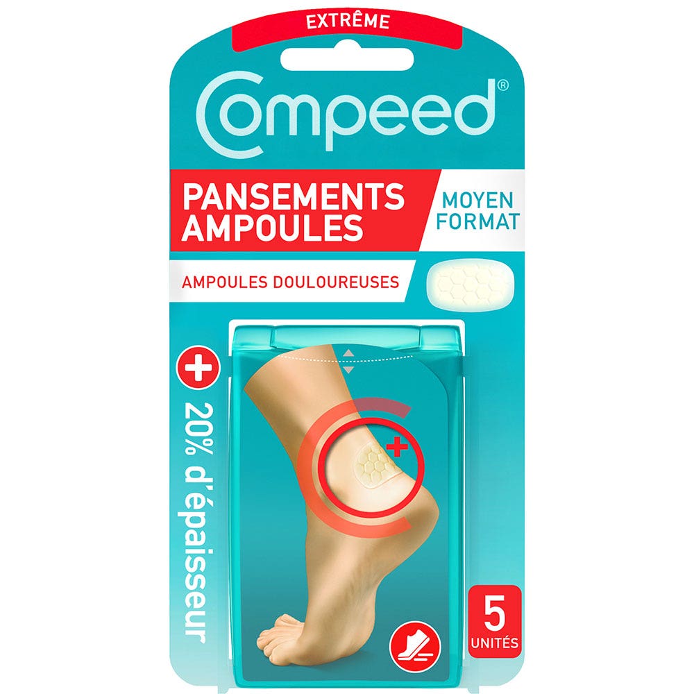 Compeed Blisters Medium Size 5 Plasters - Easypara