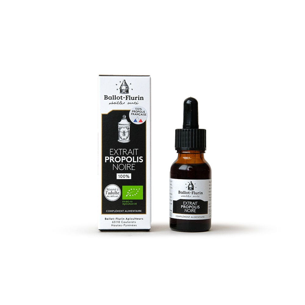 Ballot-Flurin Liquid Extracts Of French Black Propolis 15ml - Easypara