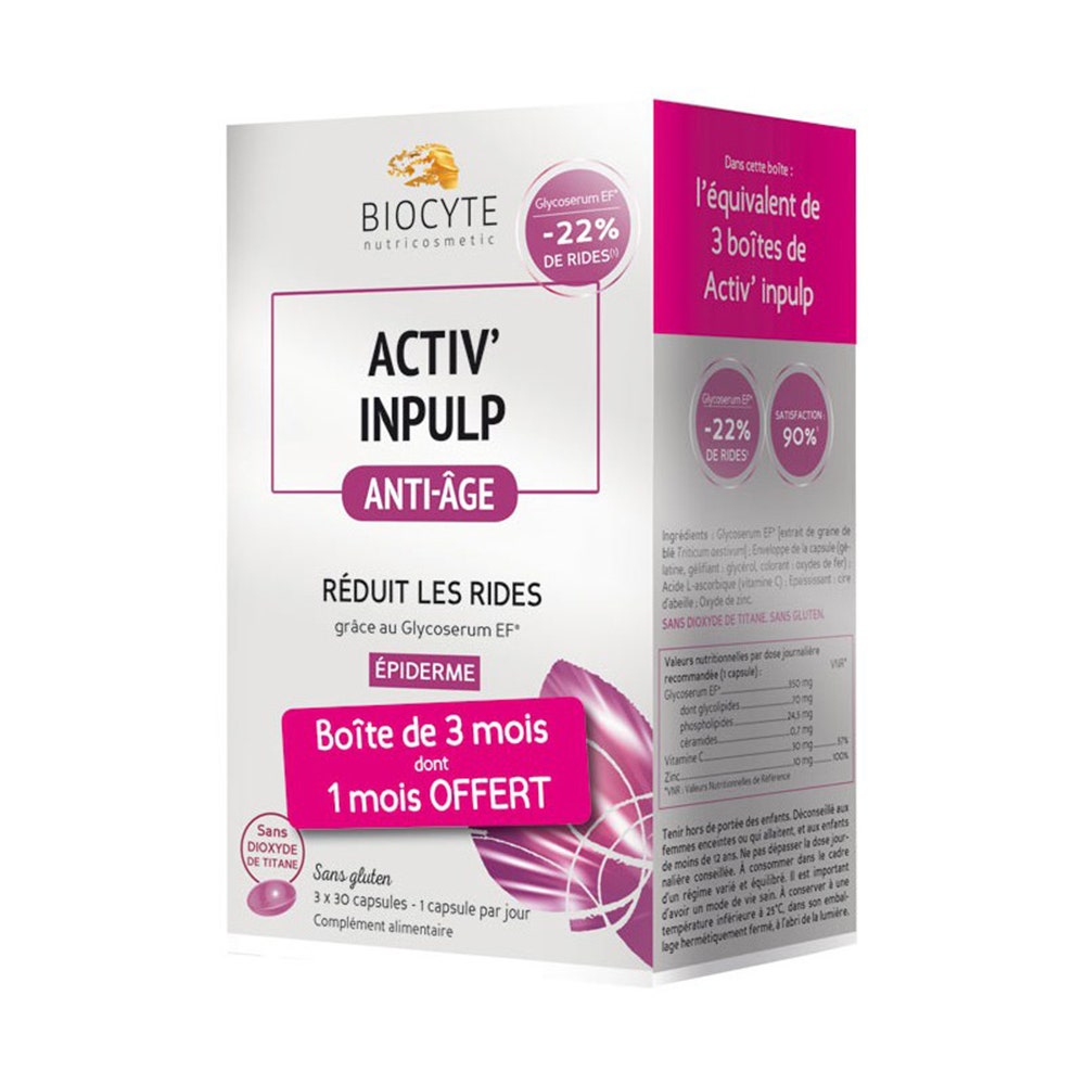 Biocyte Biocyte Activ'inpulp Anti-age X 30 Capsules - Easypara