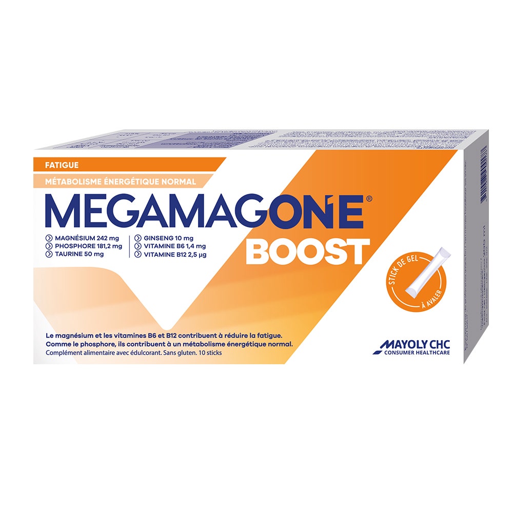 Mayoly CHC MegamagOne Boost Fatigue 10 sticks - Easypara