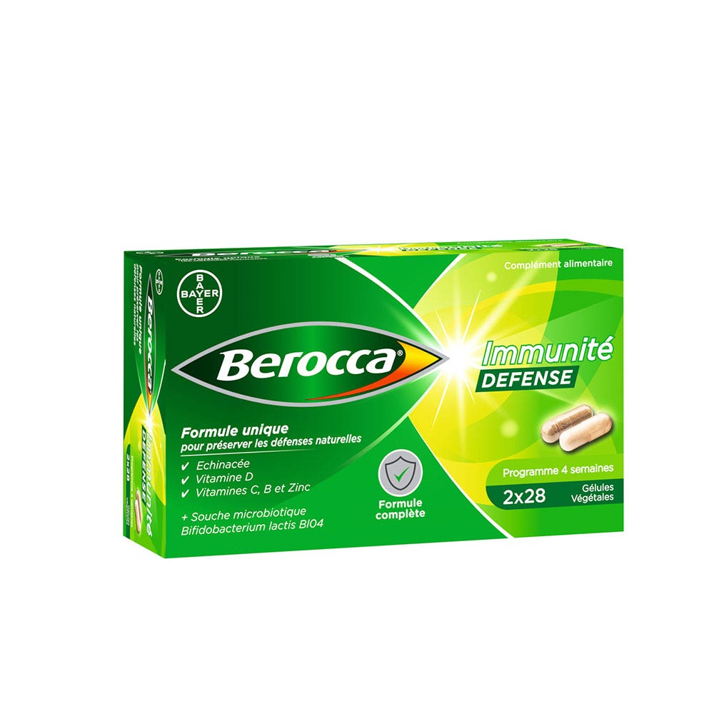 Bayer Berocca Defence Immunity 2x28 capsules - Easypara
