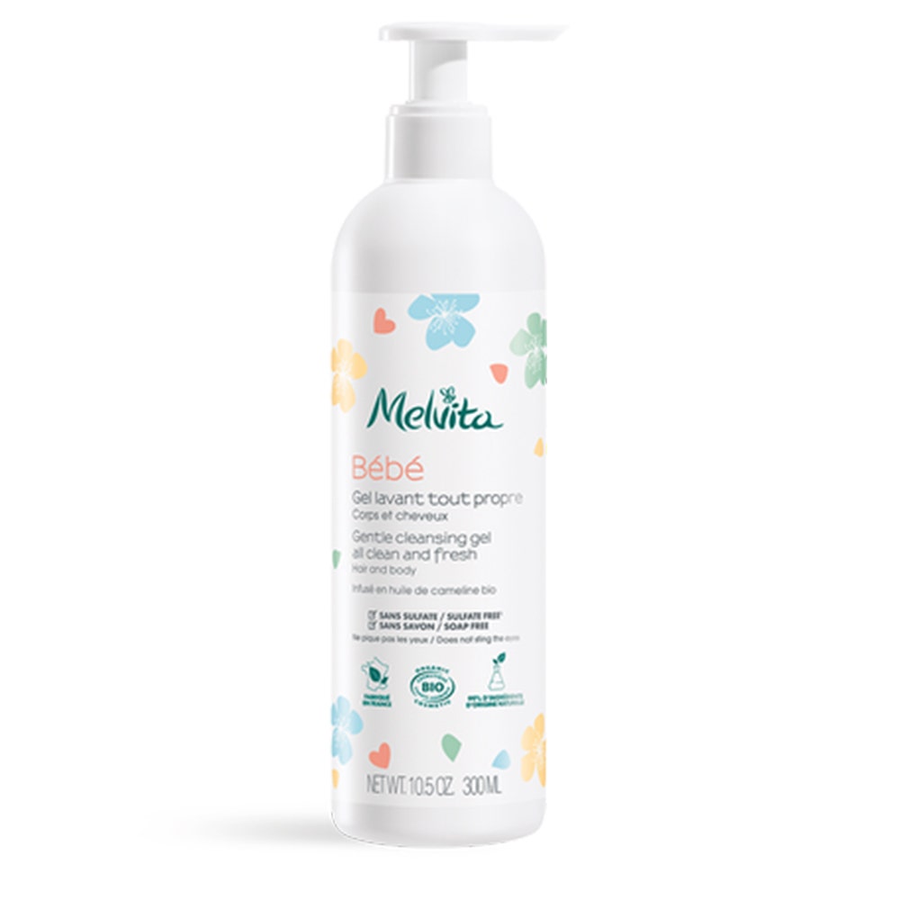 Melvita Organic cleansing Gel 300ml - Easypara