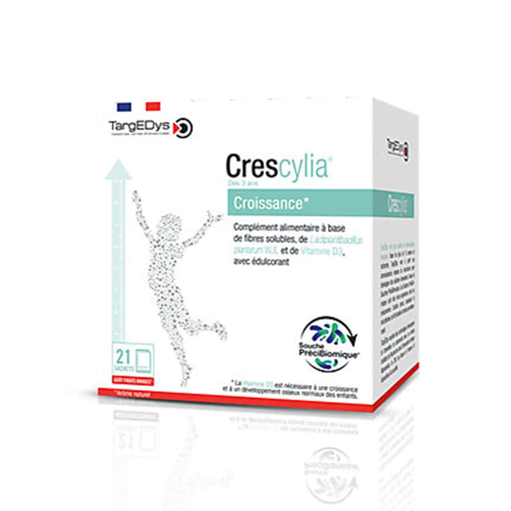 Targedys Crescylia® Food Supplements Croissance 21 bags - Easypara