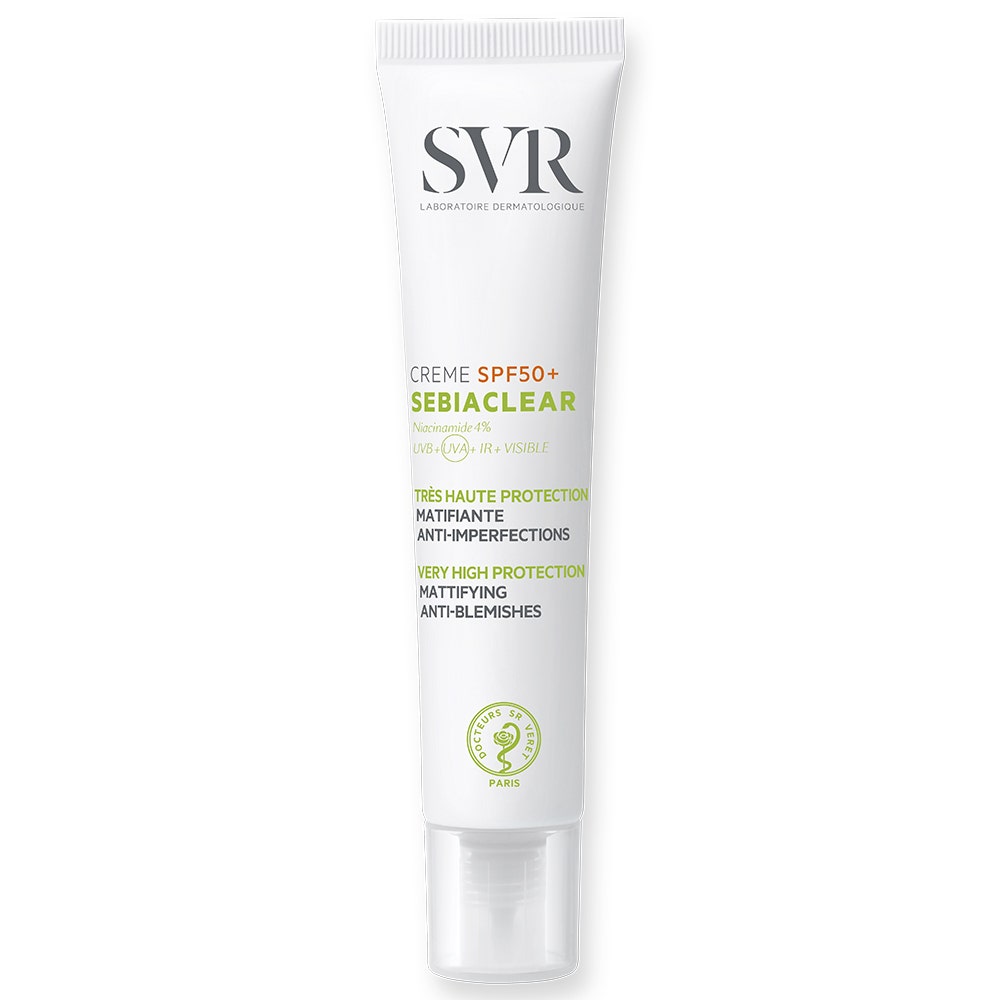 Svr Sebiaclear Spf50 Matifying Sun Protection Cream 40ml - Easypara