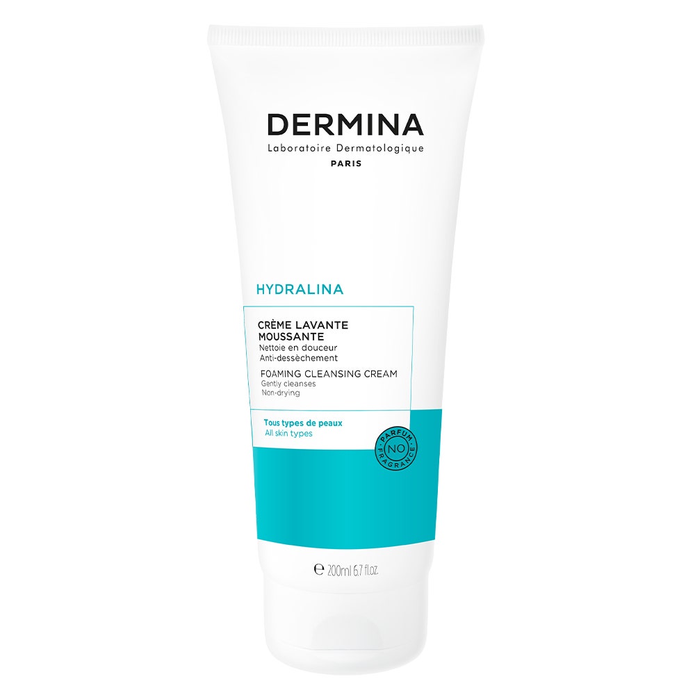 Dermina Hydralina Liquid Foaming Cleanser All Skin Types 200 ml - Easypara