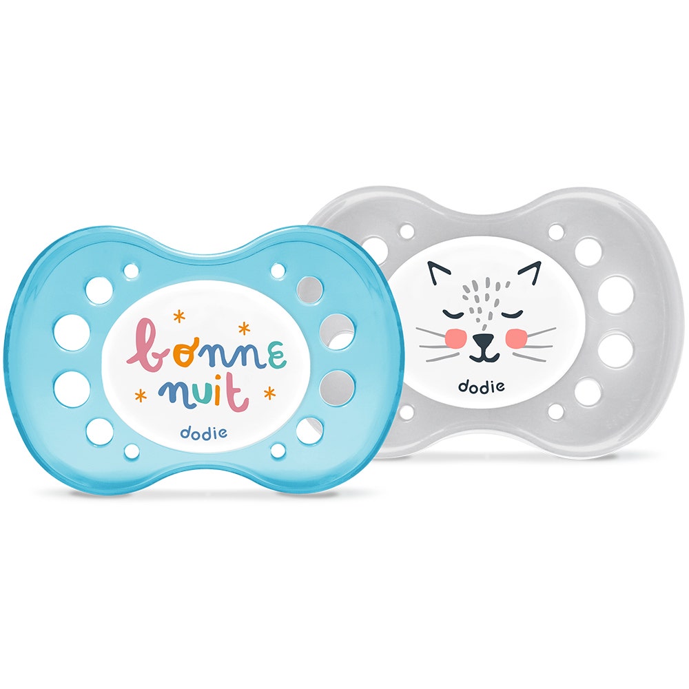 Dodie Protected animals Anatomical pacifier aged 18 months and over x2 ...