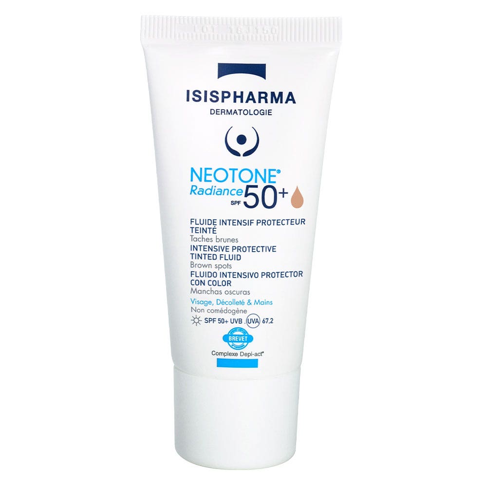 Isispharma Neotone Radiance SPF50+ Intensive Protective Tinted Fluid ...