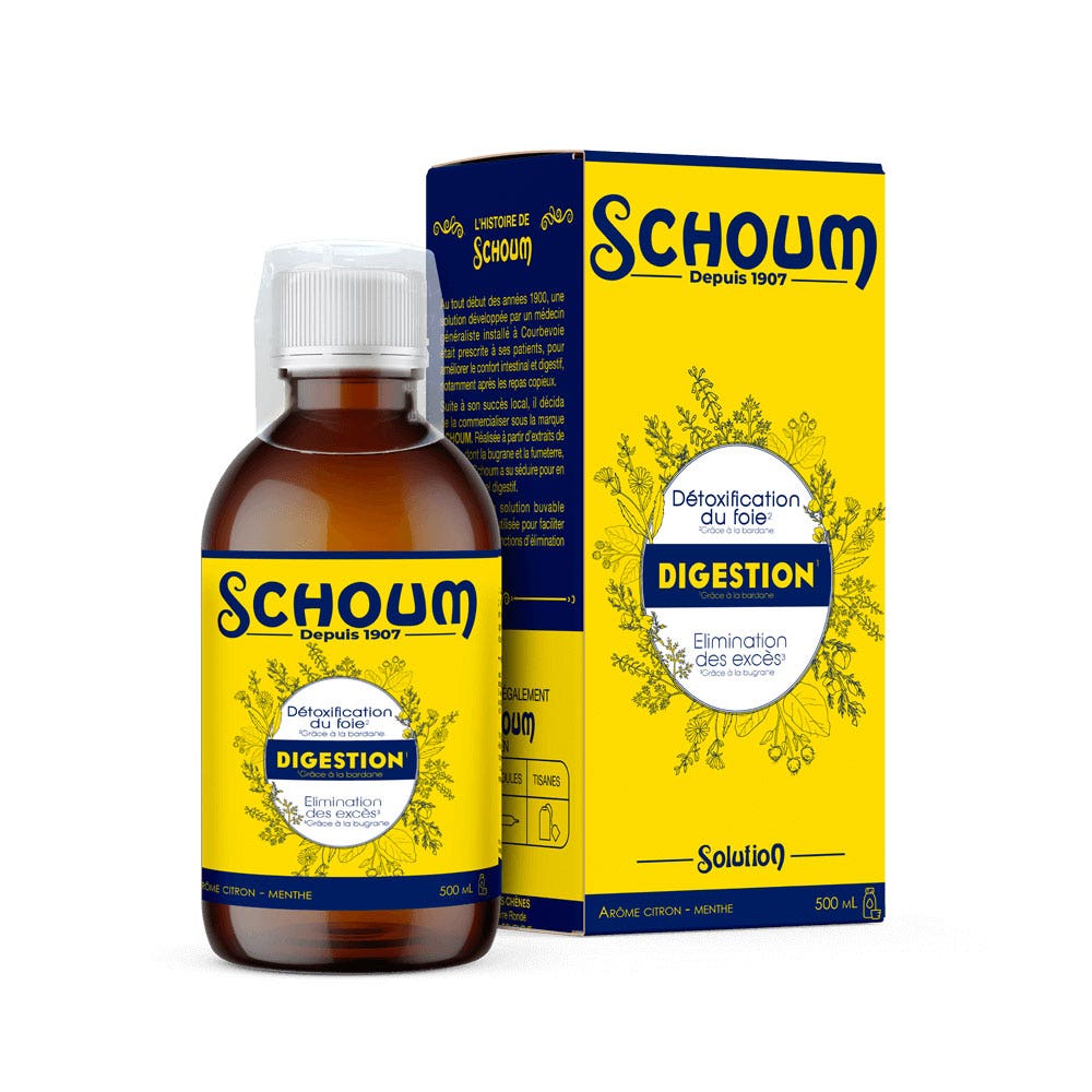 Schoum Digestion Bottle 500ml - Easypara