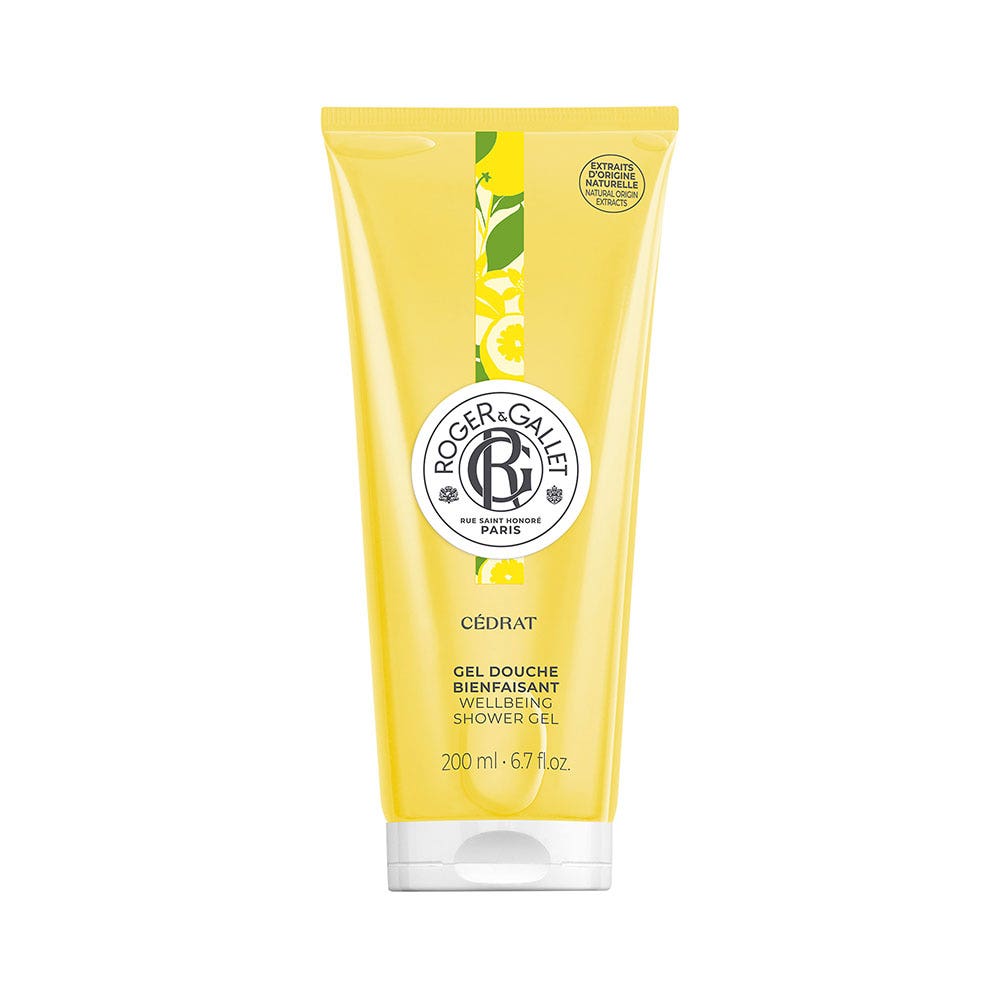 Roger & Gallet Energising Shower Gel Cedrat 200 ml - Easypara