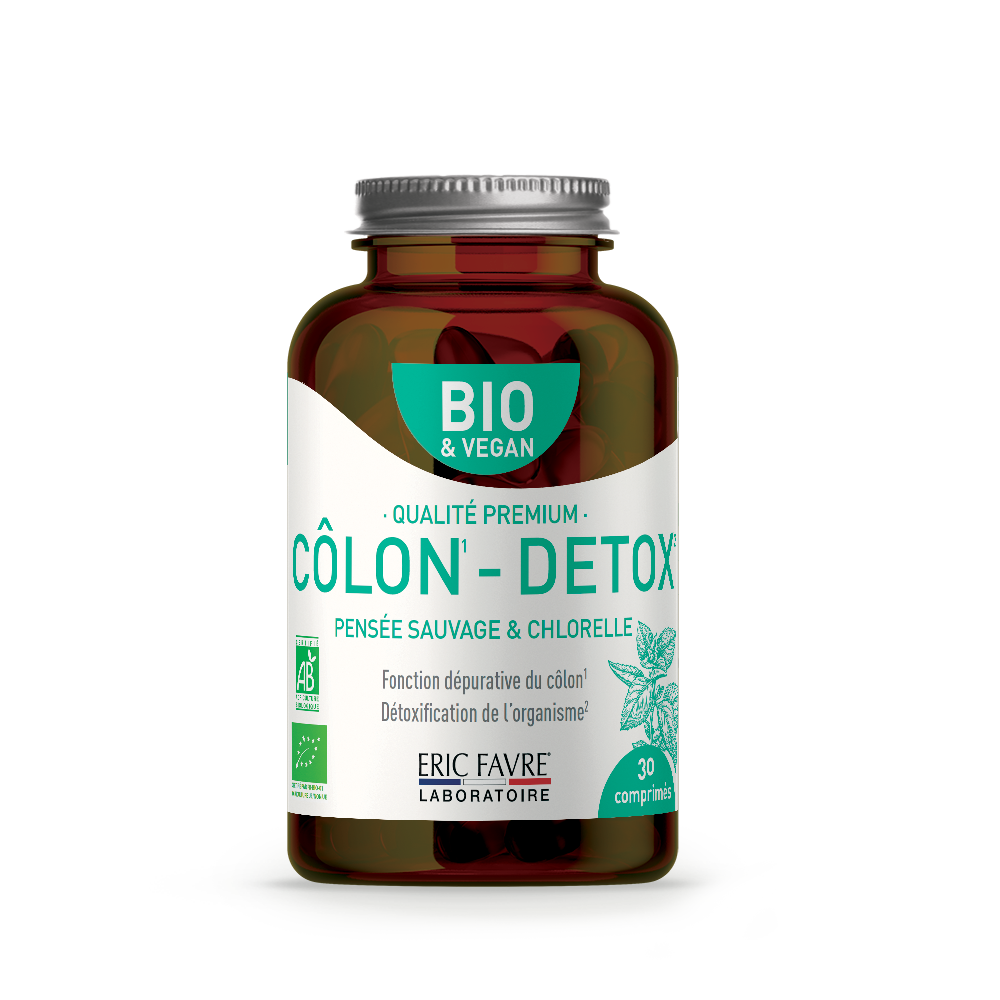 Eric Favre Colon Detox Bioes Food Supplements 30 tablets - Easypara