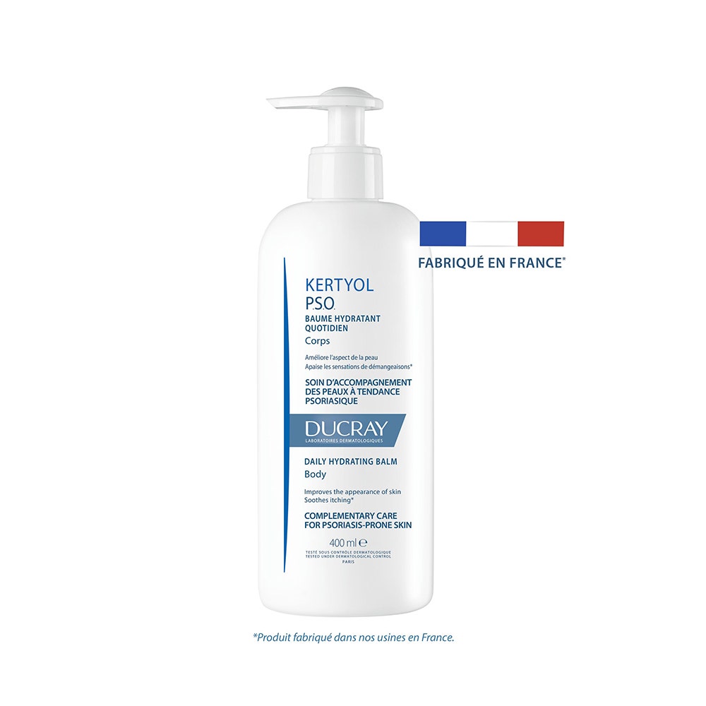 Ducray Kertyol P.S.O Hydrating daily body balm Psoriatic Skin 400ml Easypara