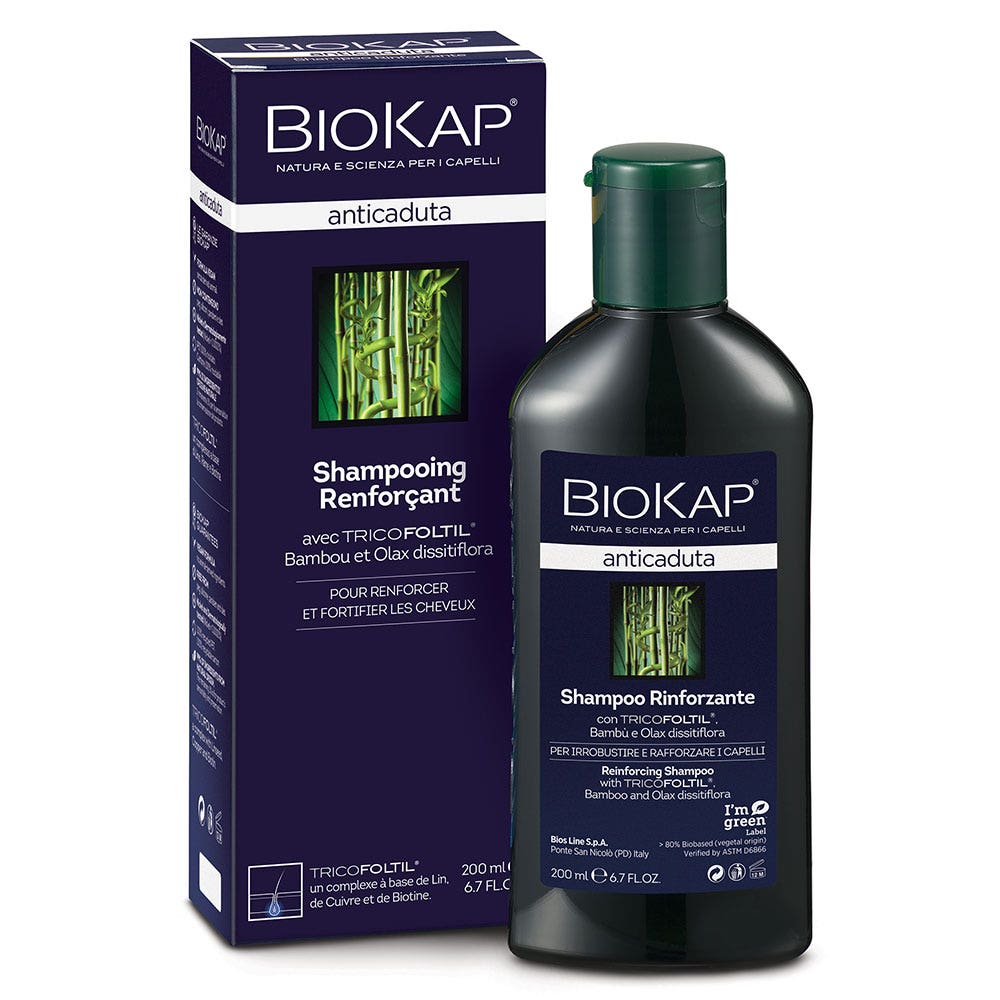 Biokap Anti-Hair Loss Strengthening Shampoo 200ml - Easypara