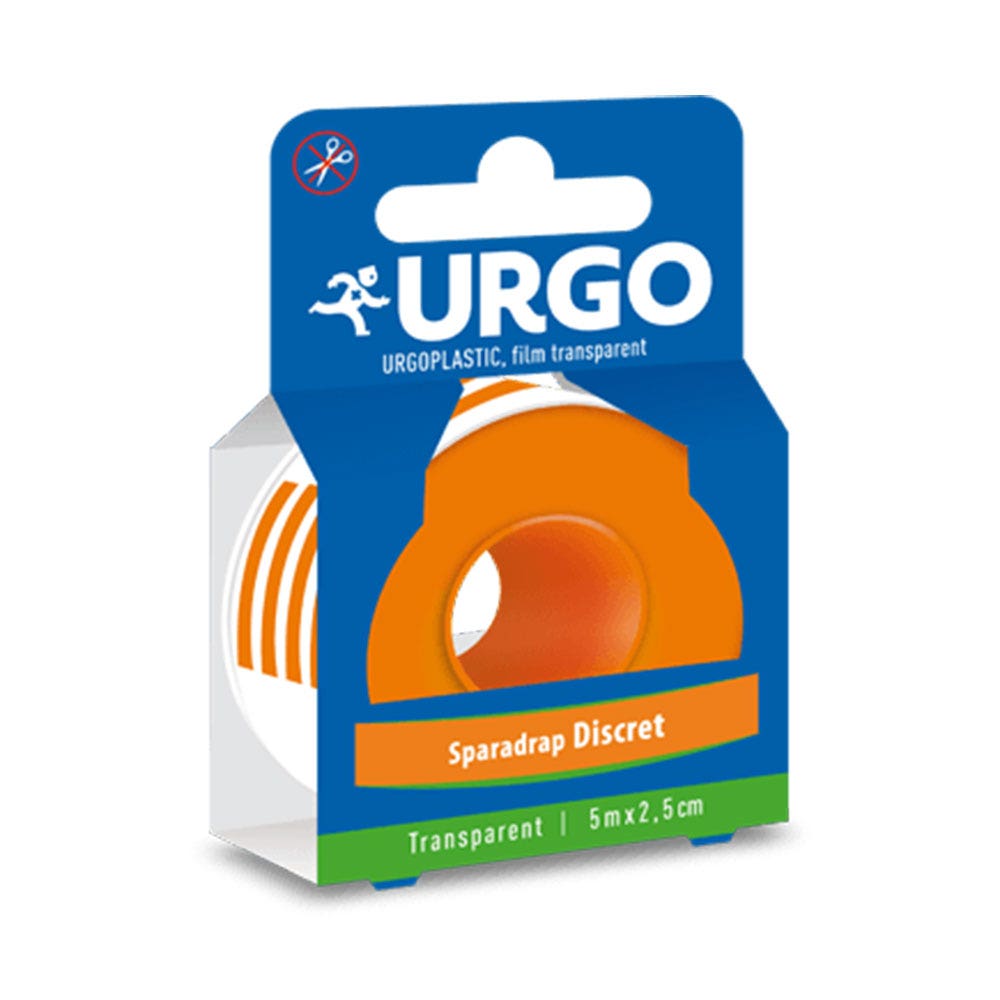Urgo Transaparant Discreet plaster 5m x 2,5cm - Easypara