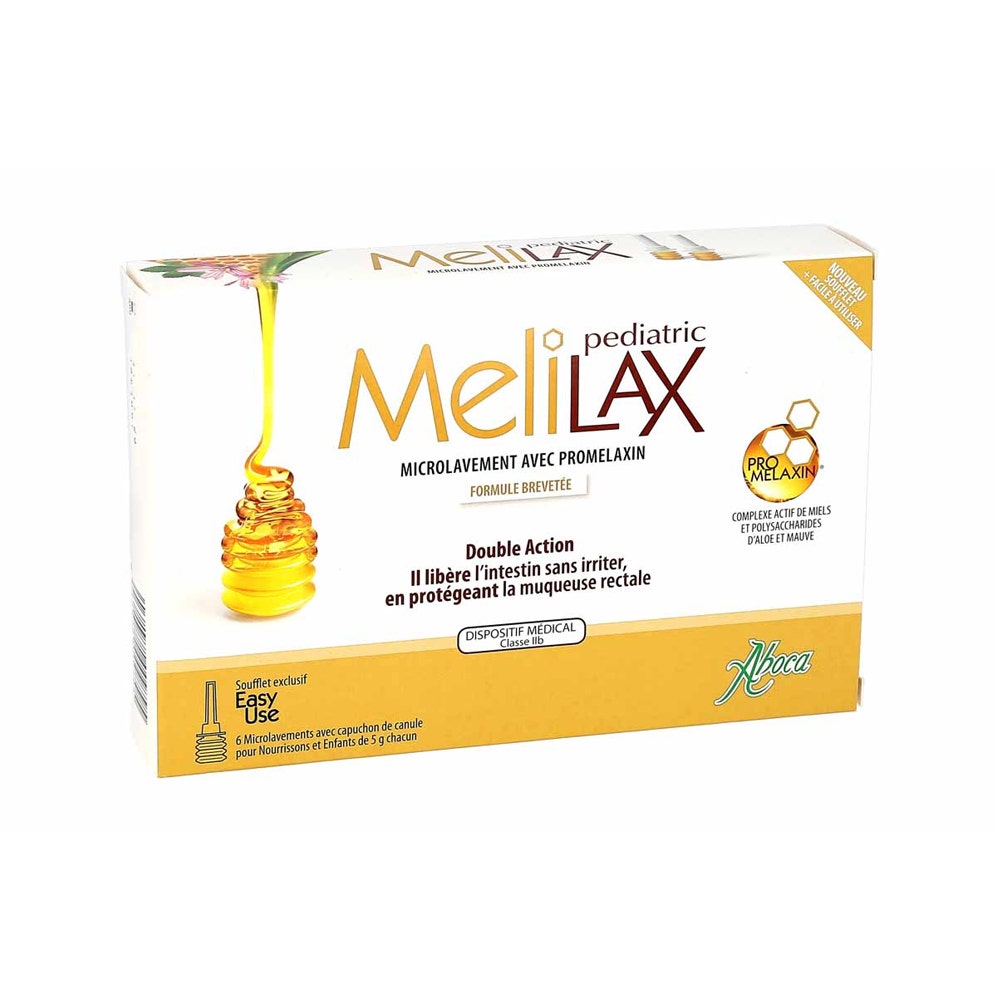 Aboca Gastro-intestinal Melilax Pediatric X 6 Microenema 5g - Easypara