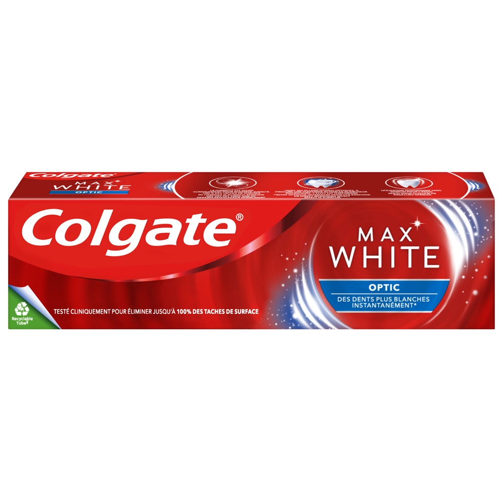 Colgate Max White One Optic Fluoride Whitening Toothpaste 75 ml - Easypara
