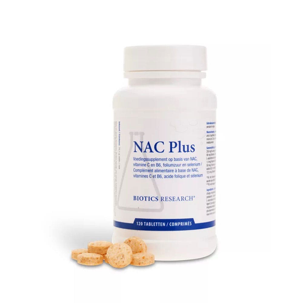 Biotics Research NAC Plus x120 Tablets - Easypara