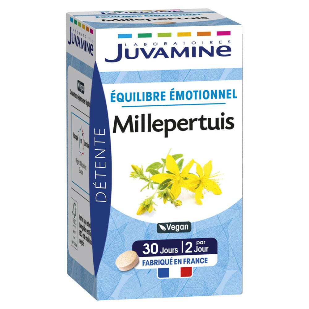 Juvamine Millepertuis x30 tablets - Easypara