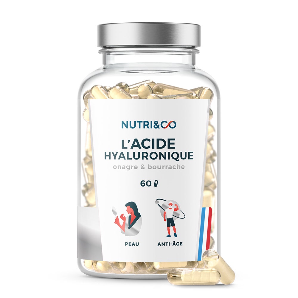 NUTRI&CO Hyaluronic Acid for Skin and Anti-Aging 60 capsules - Easypara
