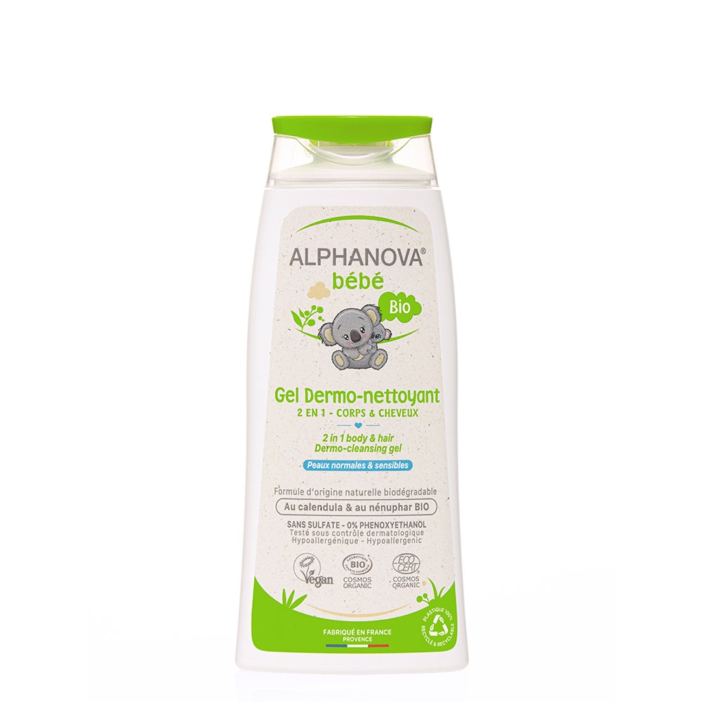 Alphanova Bébé Bebe Dermo-cleansing Organic Hair And Body Wash 200ml ...