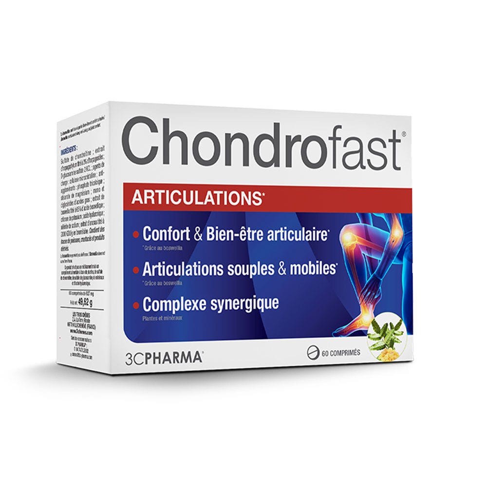 3C Pharma Chondrofast 60 Tabletsjoints Comfort - Easypara