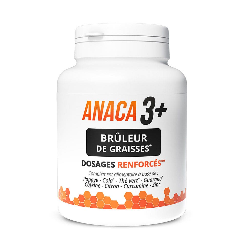 Anaca3 + Fat Burner X 120 Capsules Dosage renforcée 120 Gelules - Easypara