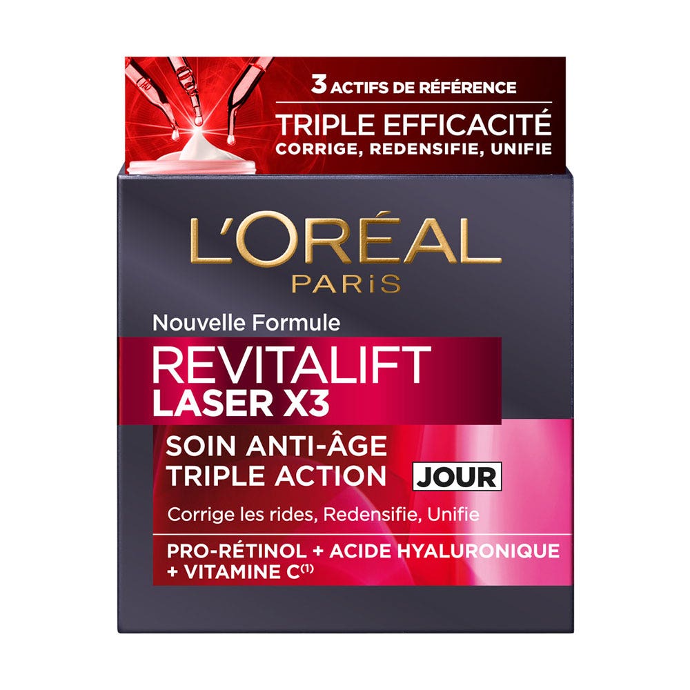 L'Oréal Paris Revitalift Laser Triple Action Anti-Age Day Care 50ML ...
