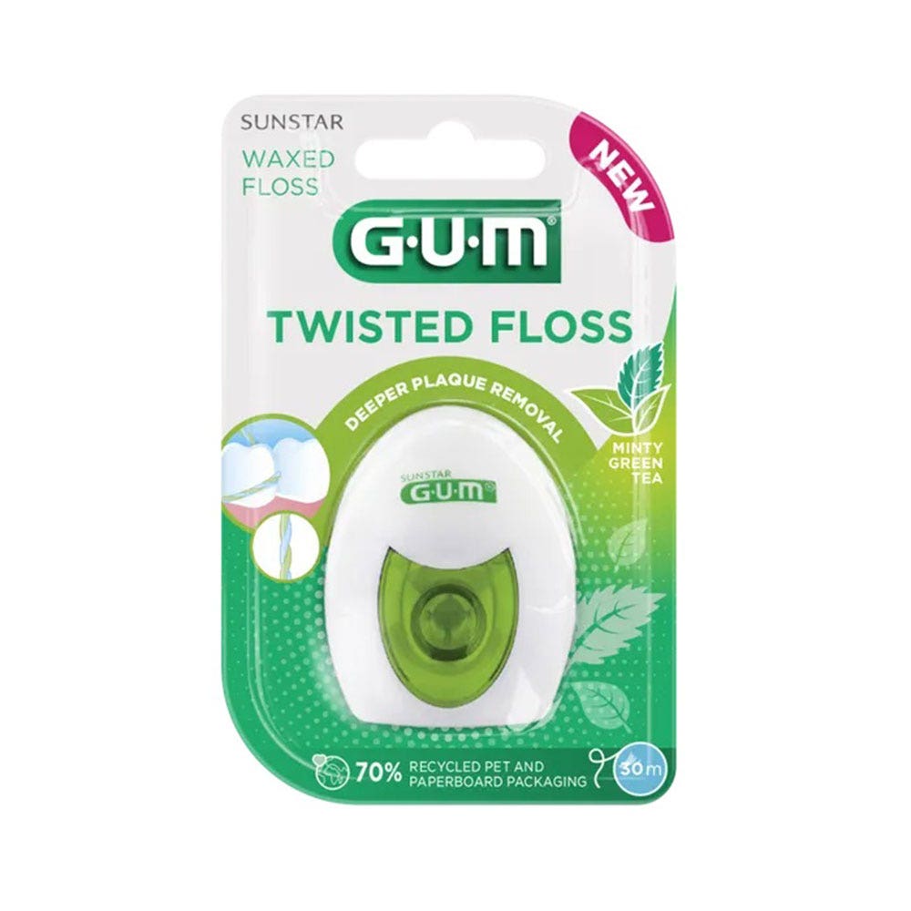 Gum Dent Twisted Floss 30m - Easypara