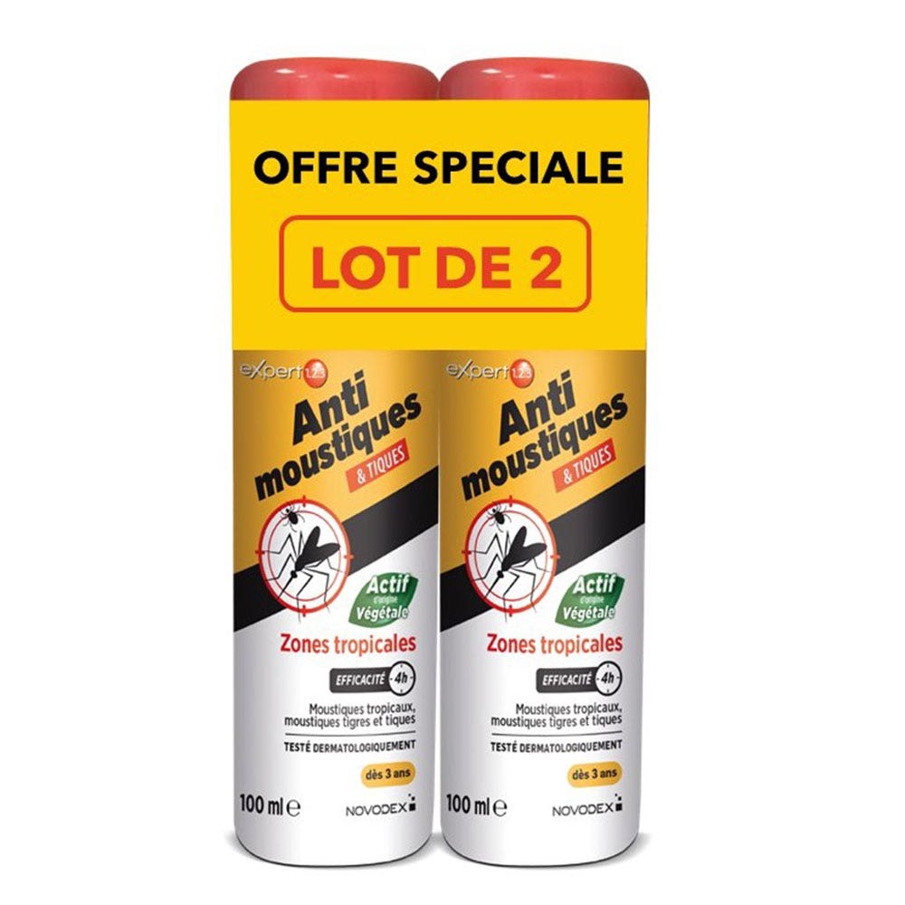 Novodex Expert 123 Mosquito and Tick Repellents - Tropical Zones ...