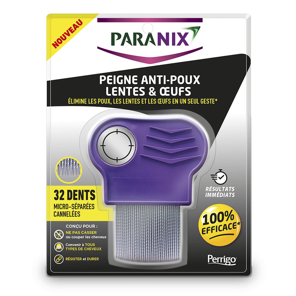 Paranix Metal comb to combat lice, nits & eggs x1 - Easypara
