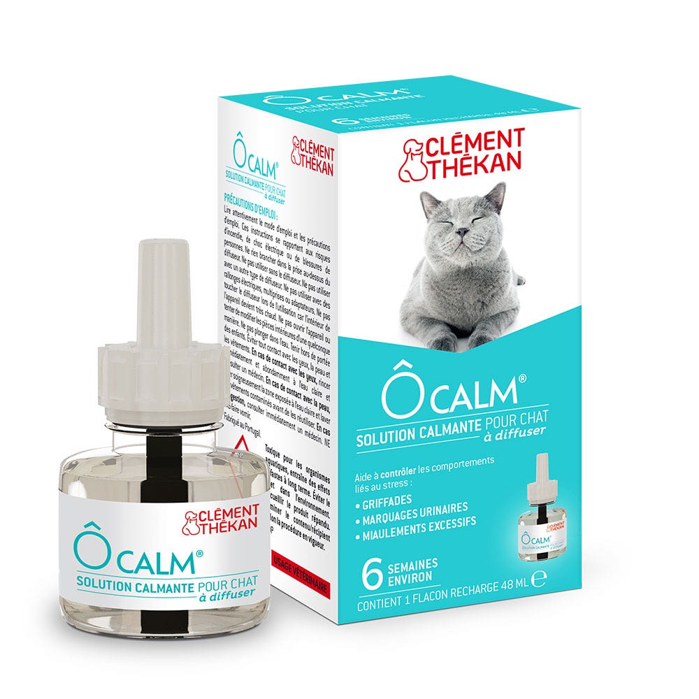 Clement-Thekan Ôcalm Ôcalm Calming solution for cats to be broadcast 1 refill bottle 48ml - Easypara