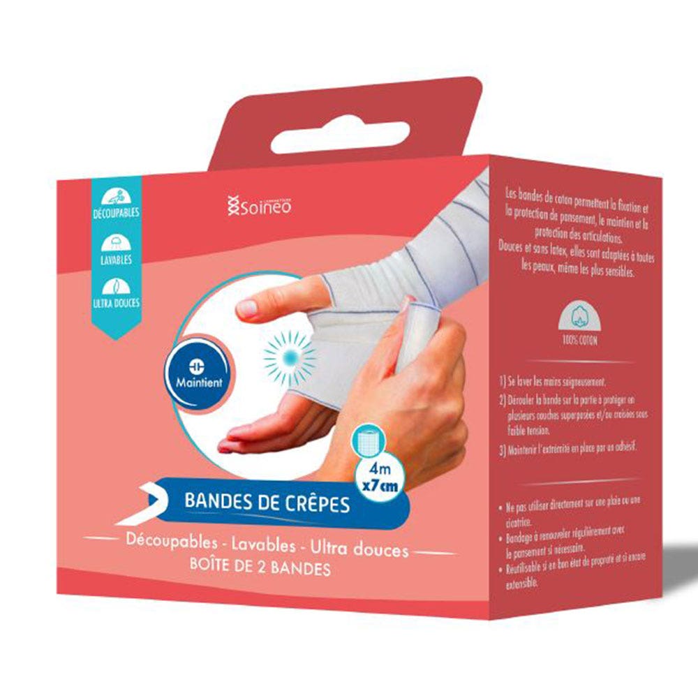 Soineo CREPE STRIP IN A BOX 4mx7cm x2 - Easypara