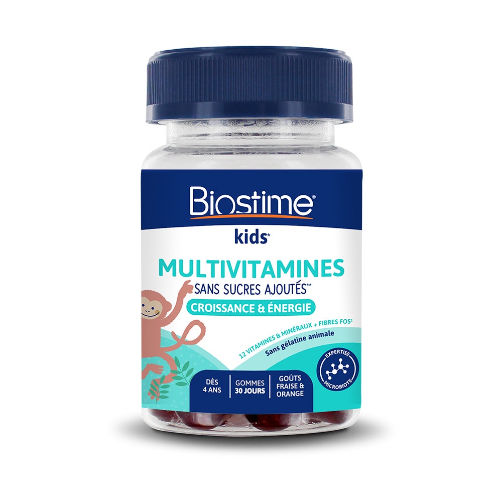 Biostime Kids Multivitamins 12 Vitamins et Minerals 30 Gummies - Easypara