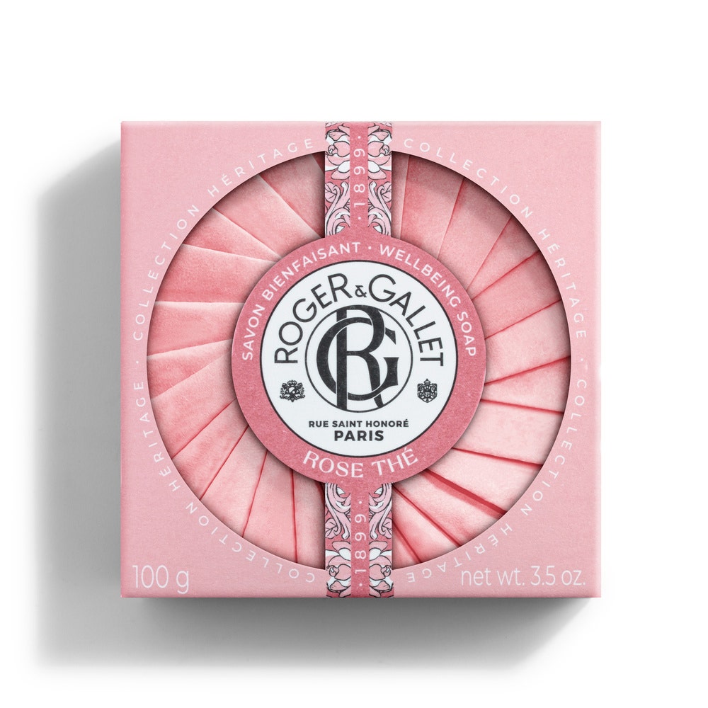 Roger & Gallet Rose Perfumed Soap Plant Base 100g - Easypara