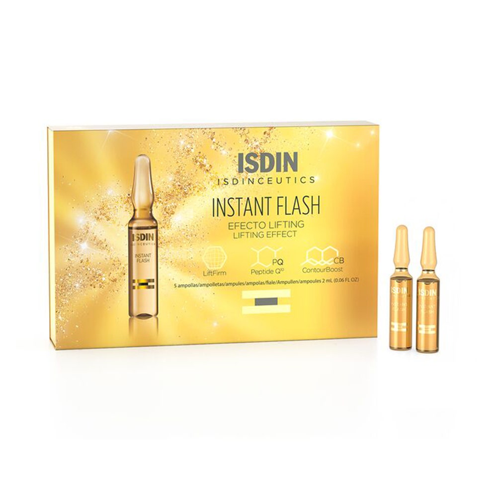 Isdin Instant Flash Instant Flash Ampulas Immediate lifting effect ...