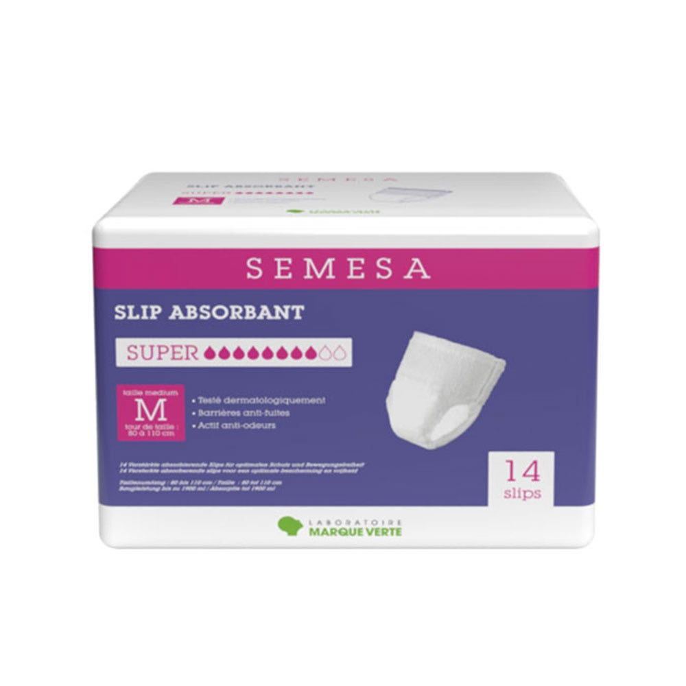 Marque Verte Semesa SEMESA SLIP ABSORB SUPER MEDIUM 14 UNITS - Easypara