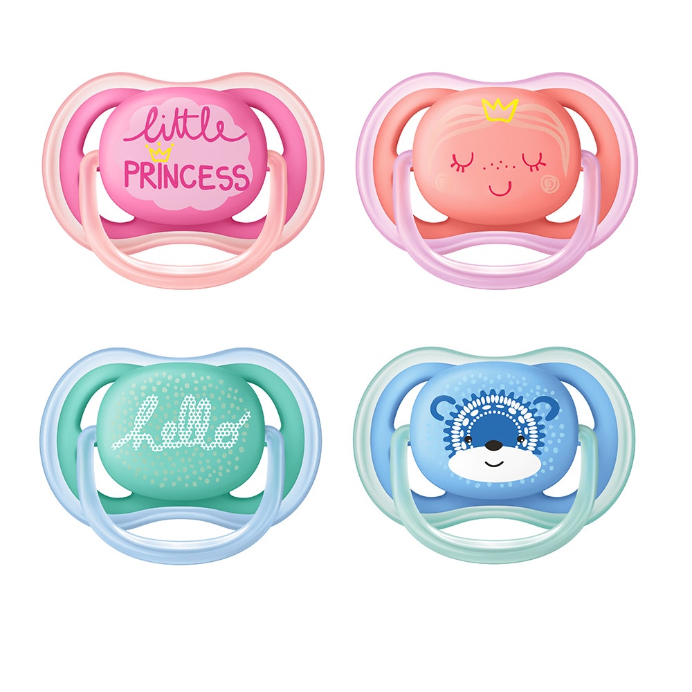Avent Ultra-Air Orthodontic dummy Collection Messages 6 to 18 months ...