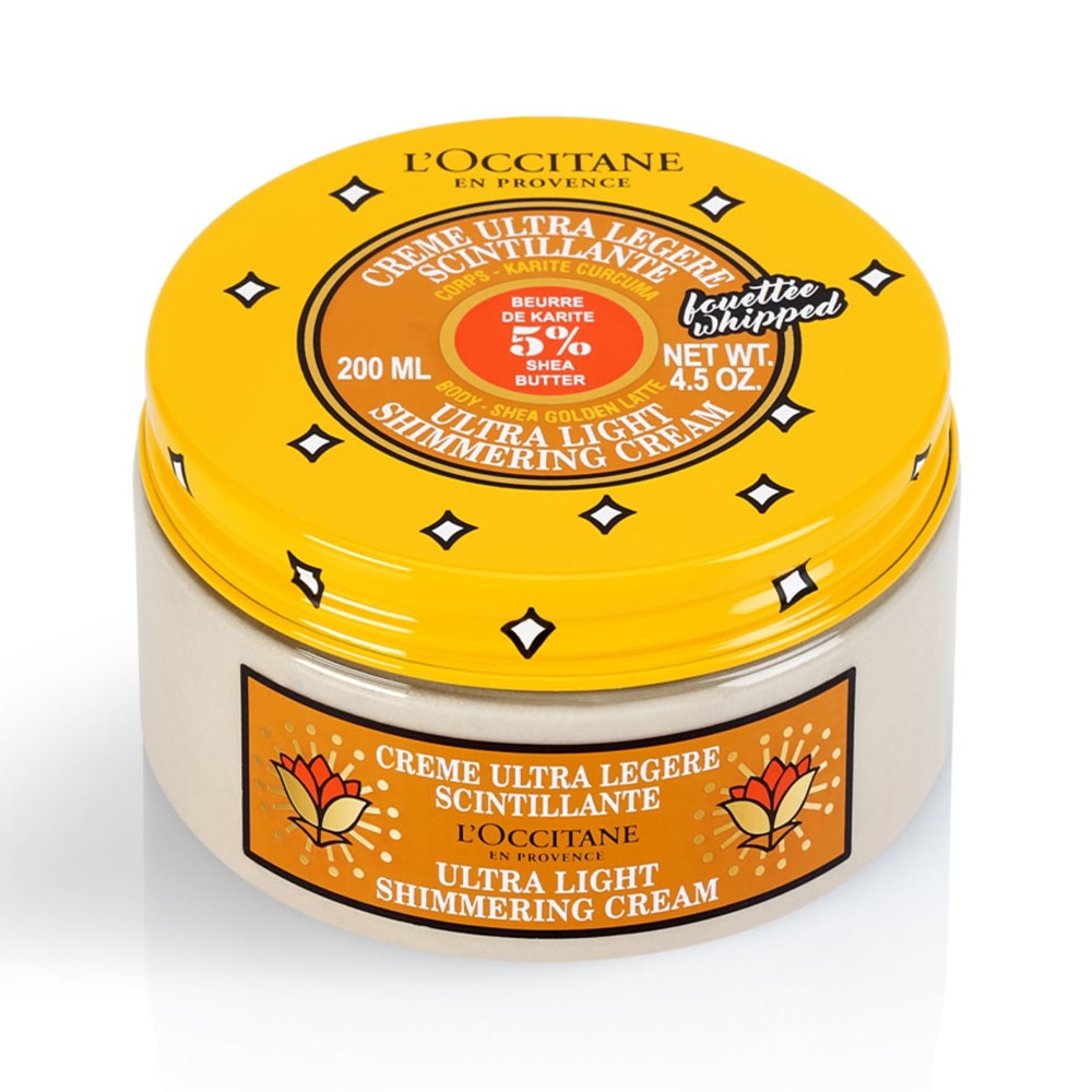L'Occitane en Provence Karité Shiny Body Cream Turmeric 200ml - Easypara