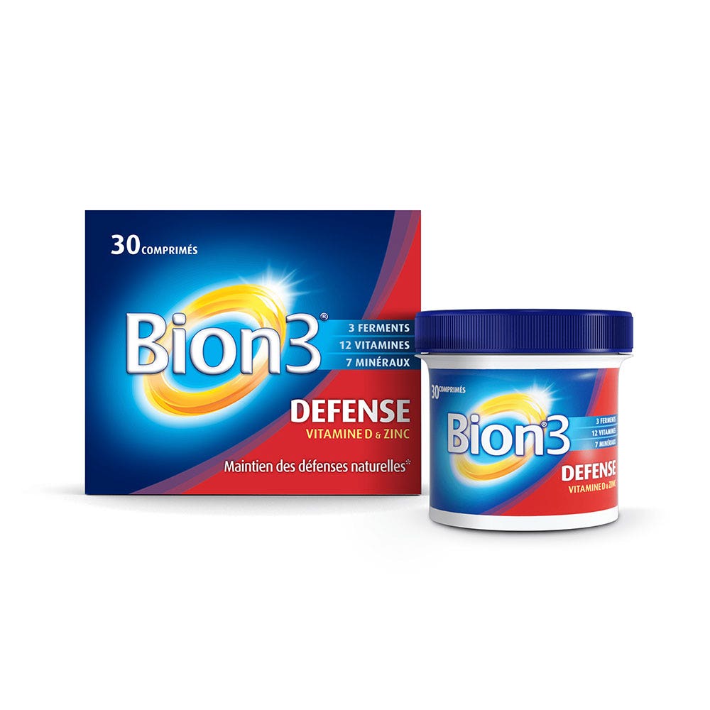 Bion3 Defense Adults 30 Tablets 30 Comprimes - Easypara