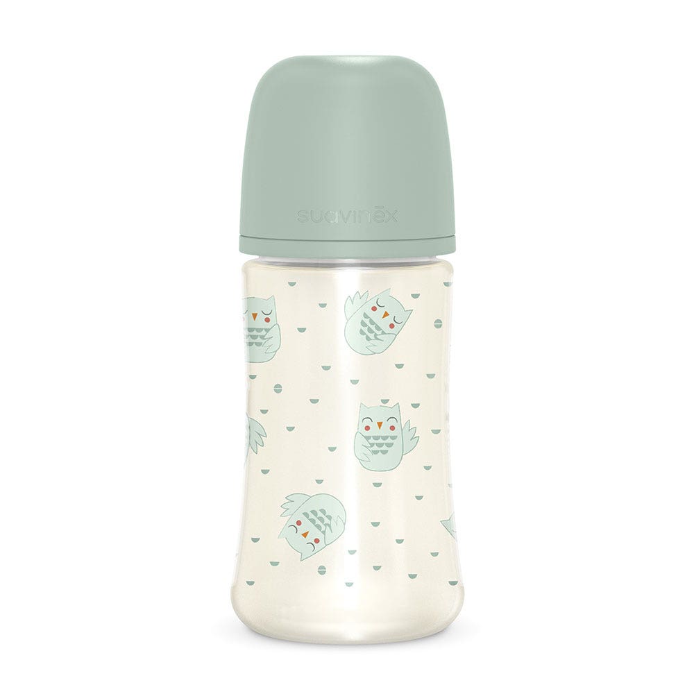 Suavinex Bonhomia Feeding bottle 3 Months and Plus 270ml - Easypara