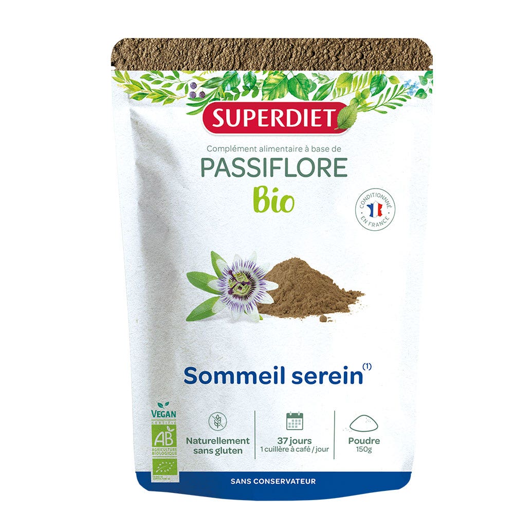 Superdiet Superfood Passionflower Bioes 150g - Easypara