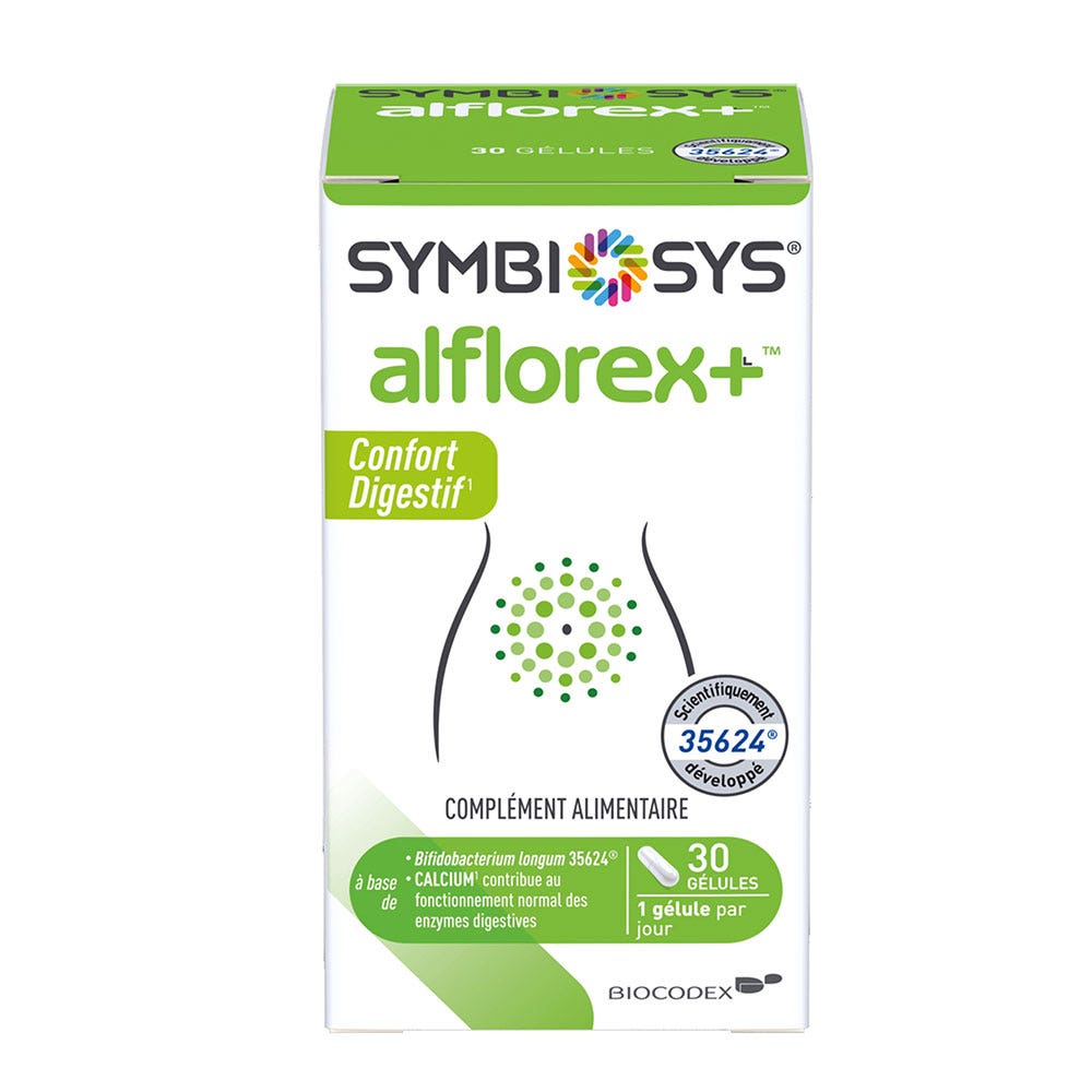 Symbiosys Alflorex+ 30 capsules - Easypara