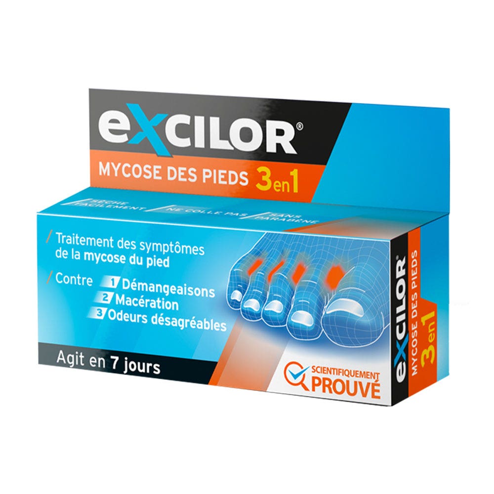Excilor Feet Thrush 3in1 29ml - Easypara