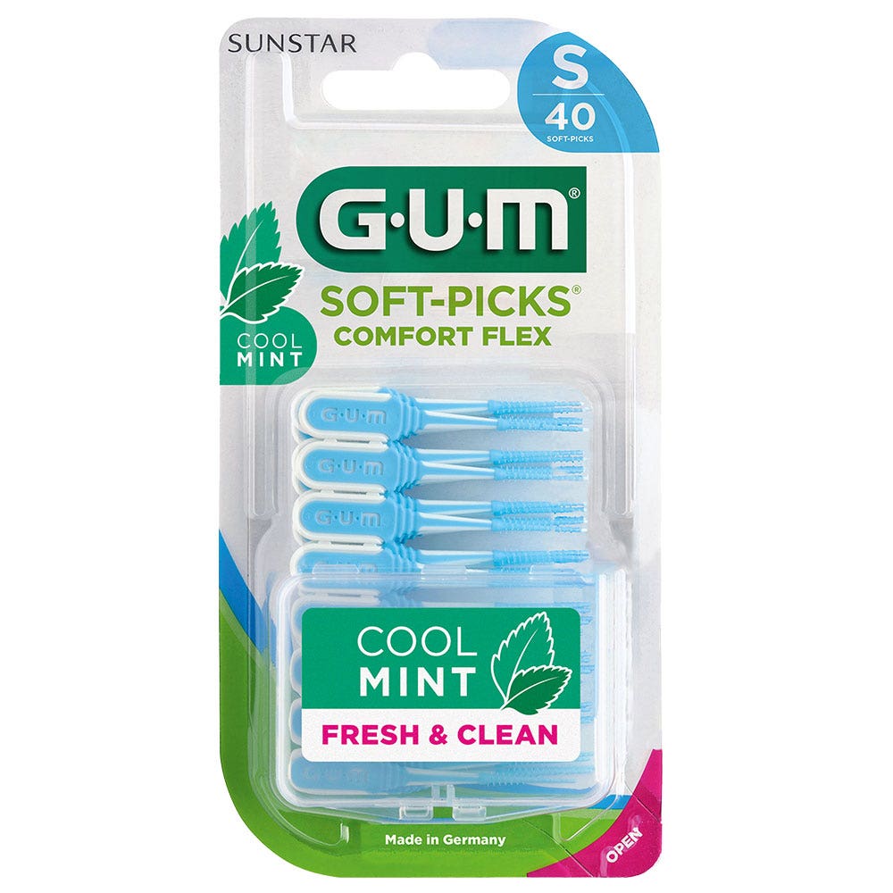 Gum Soft-Picks Interdental sticks Comfort Flex Cool Mint x40 - Easypara