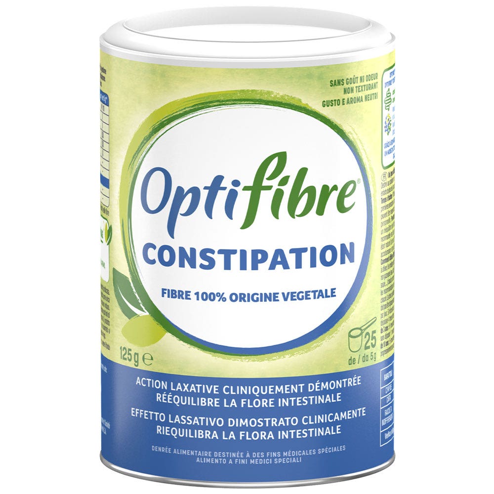 Opti Fibre Optifibre Transit Powder Constipation 125g - Easypara